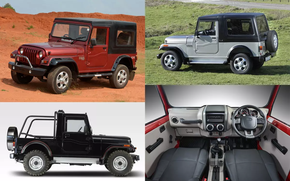 SUV Mahindra Thar pour Jeuned avec l'automatisation