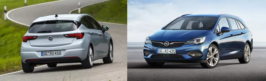 Il modello Opel Astra ha cambiato tutta la sua gamma del motore 3052_1