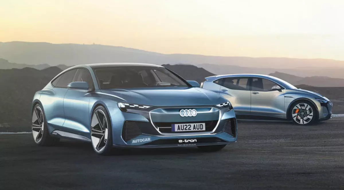 AUDI A9 E-TRON bude robiť prístup k roku 2024 3053_1