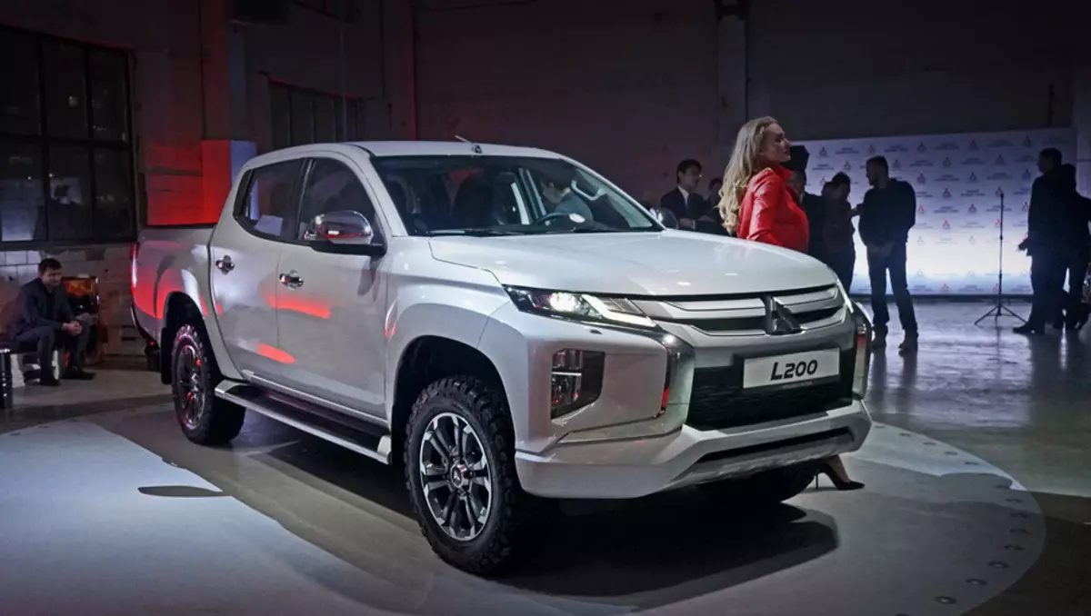 Pickup mitsubishi l200 μετά τη μεταρρύθμιση έπεσε αισθητά