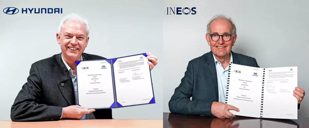 Hyundai und Ineos vereinigen sich in der Wasserstoffkugel