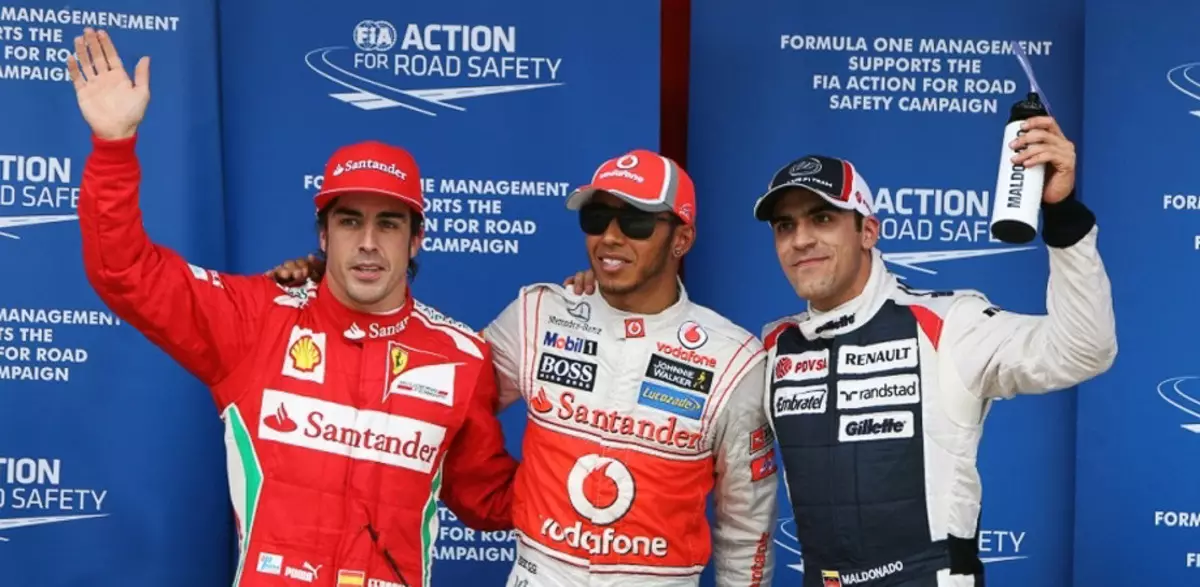 Hamilton'un cezalandırılmasından sonra, Pole Maldonado 30745_1