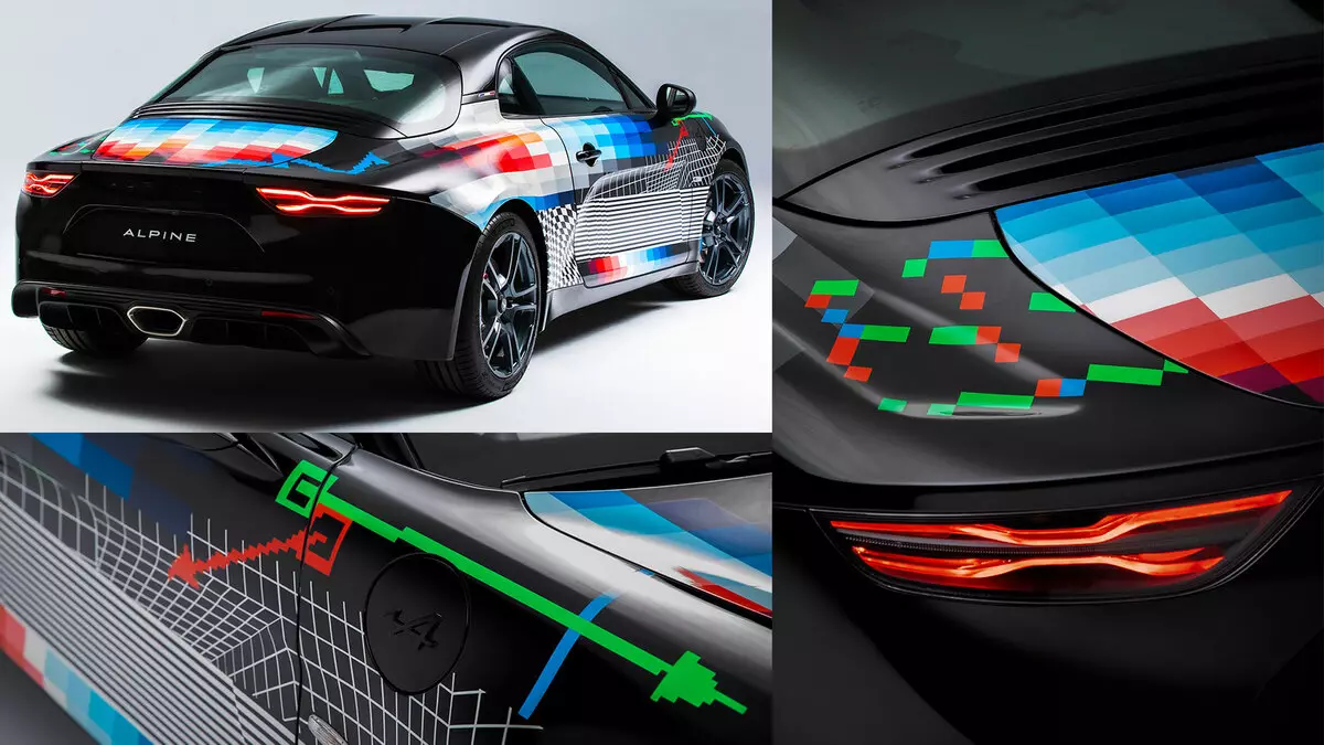 A versão Alpine A110 x Felipe Pantone é limitada a quatro cópias.