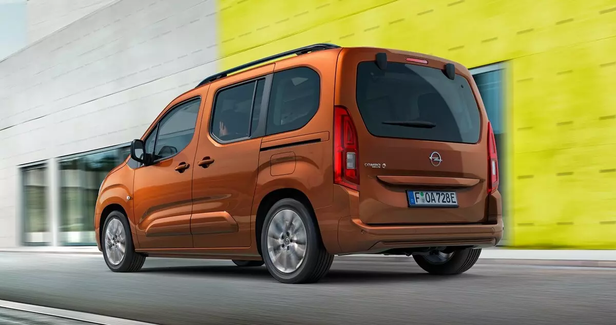 Opel Combo-E akkwistat verżjoni tal-ħajja tal-passiġġier