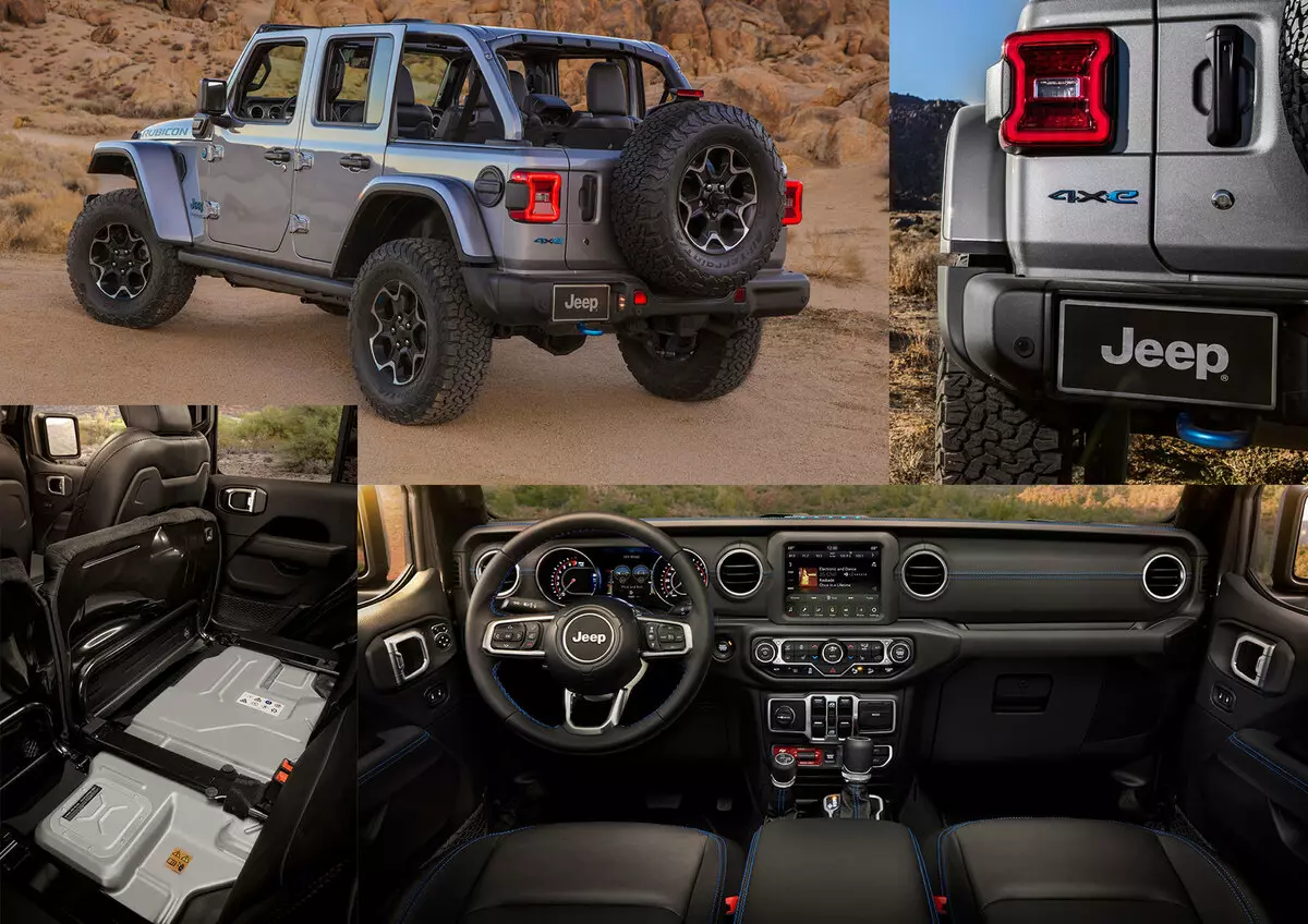 Jeep Wrangler 4xe saņēma spēcīgu elektrostaciju