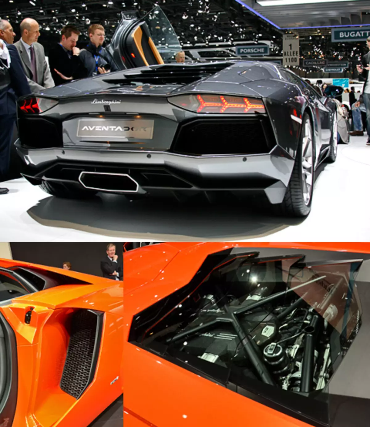 ሰኮና Supercar Lamborghini Aventador LP 700-4 ጋር Palexpo ኮምፕሌክስ Skuffed ውስጥ 3144_2