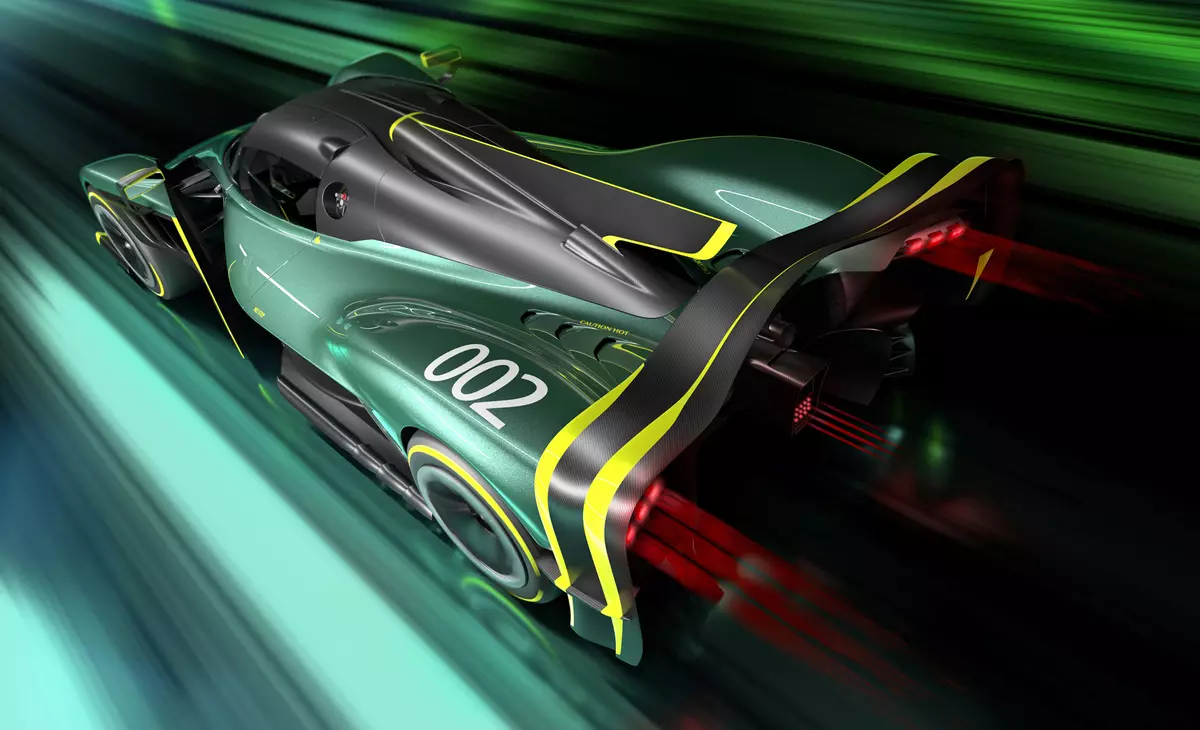 Serial Aston Martin Valkyrie Amr Pro atteicās no hibrīda daļas