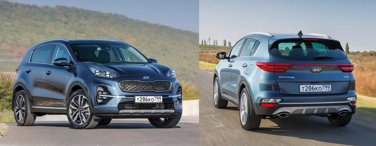 Em ji çavdêriya benzînê bi nûvekirina Kia Sportage Compact 3179_1