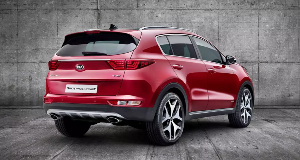 Kia Sportage Parkter- ը ընդլայնել է տատանումների քանակը 3182_2