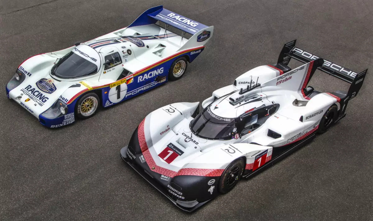 Porsche 919 Hybrid Evo prototips, kas paredzēts zvana ierakstam