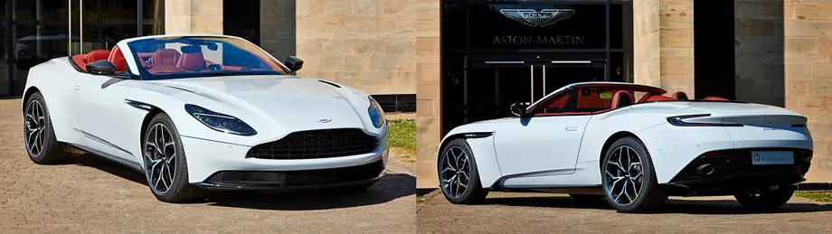 Aston Martin ua siab zoo nrog rau cov chaw rau cov sau 3261_3