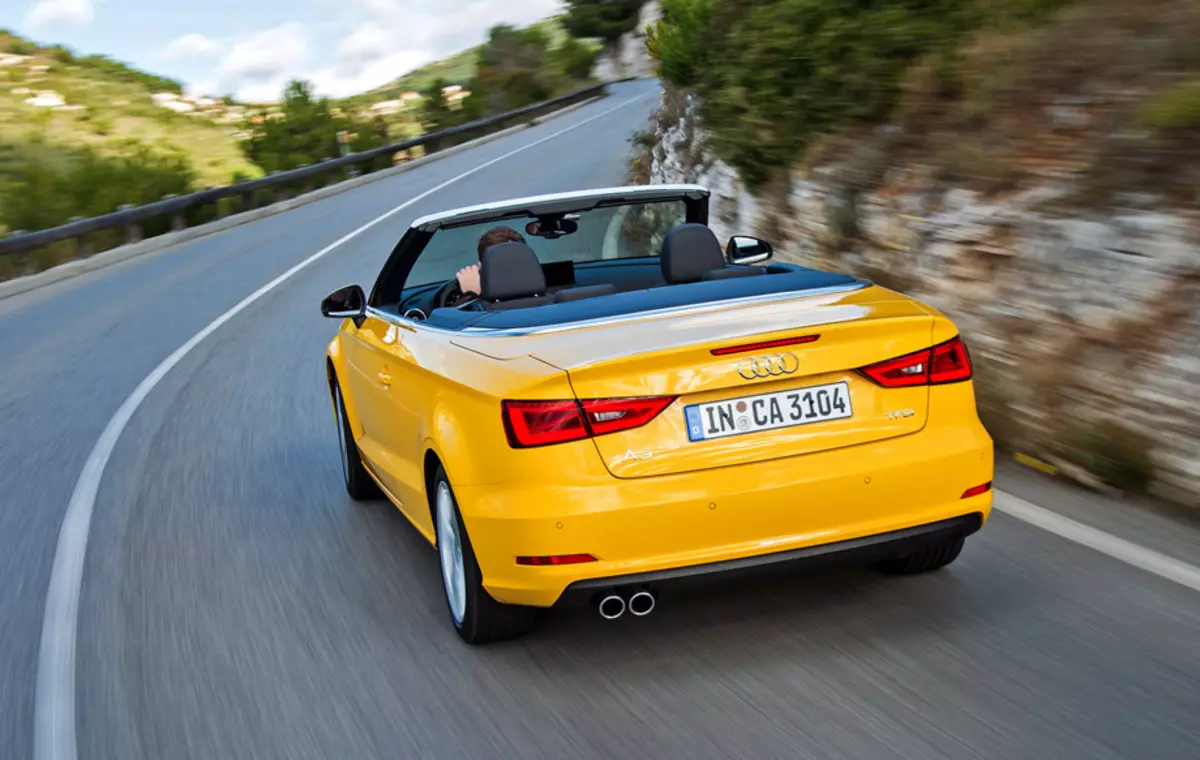 Pursuing the Audi S3 sedan on the AUDI A3 Cabriolet 3327_12