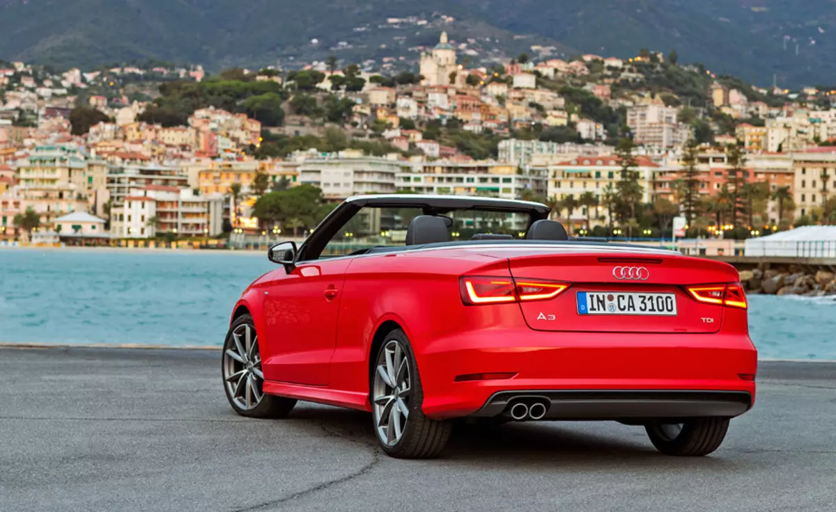 การไล่ตามซีดานออดี้ S3 บน Audi A3 Cabriolet 3327_2