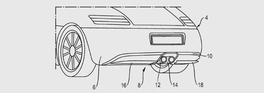 Porsche patenteeritud ebatavalise turvapadi 33526_2