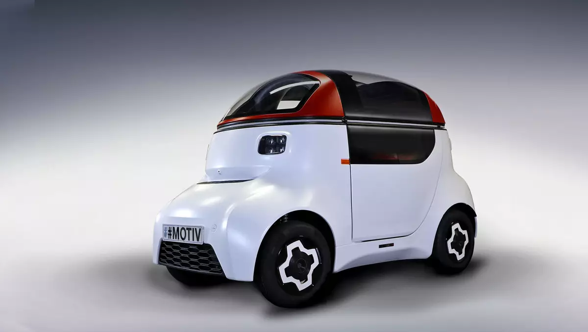 I-Studio Gordon Murray isebenzise i-acronomomous quadricycle