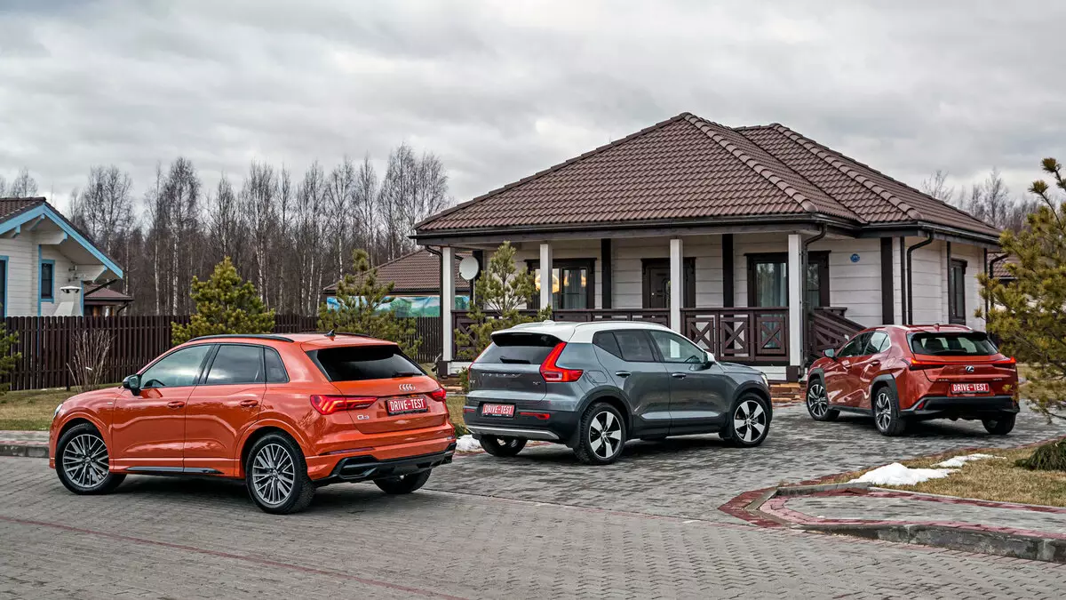 Kami memaksakan Lexus UX ke Audi Q3 dan Volvo XC40 Rivals 363_29