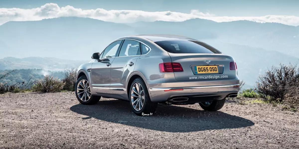 Bentley Bentayga-modellen modtager benzin 