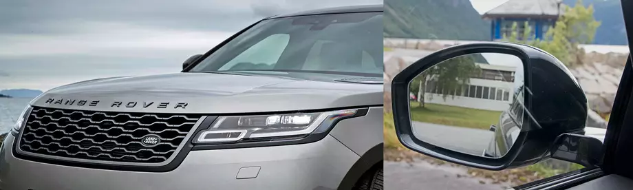 Kutarajia charm ya ROVER ROVER VELAR Crossover. 4120_1