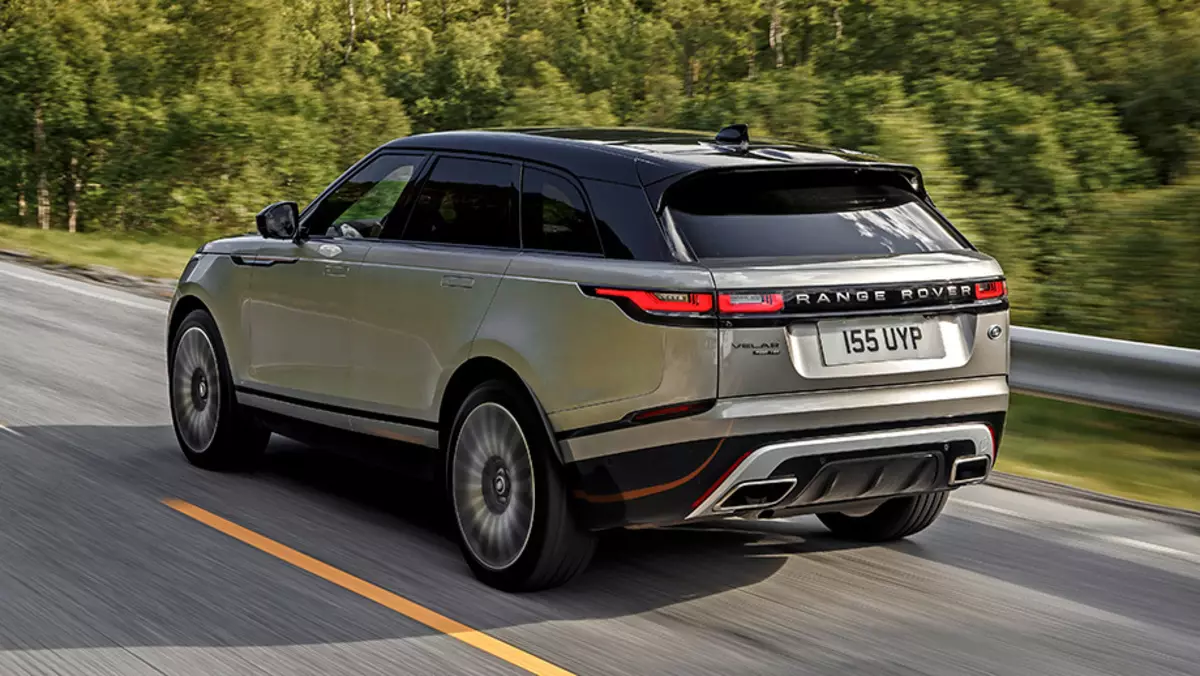 Kutarajia charm ya ROVER ROVER VELAR Crossover. 4120_10