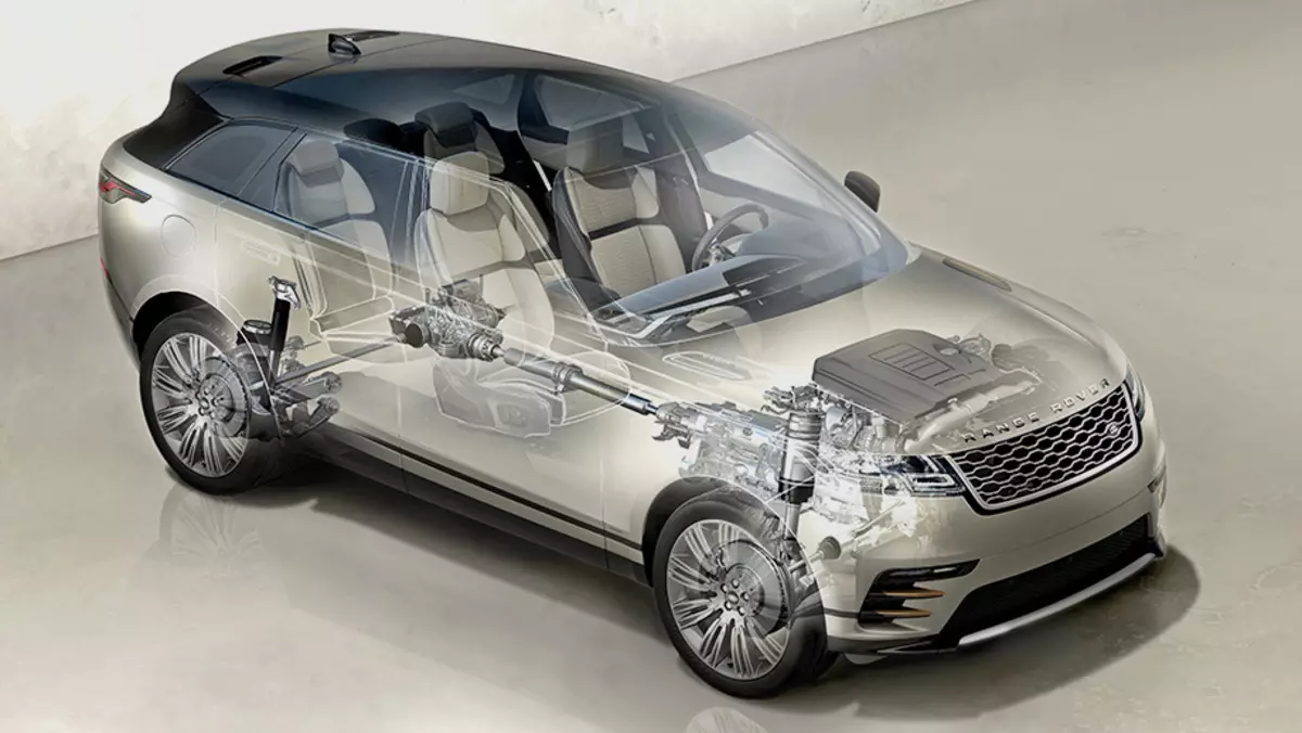 Voorafgaande sjarme van die Range Rover Velar Crossover 4120_11