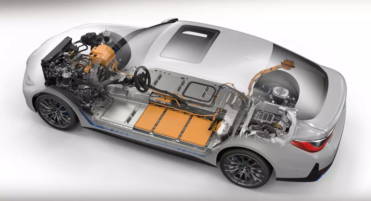 BMW I4 Electrocar แสดงลักษณะและร้านเสริมสวย 429_4