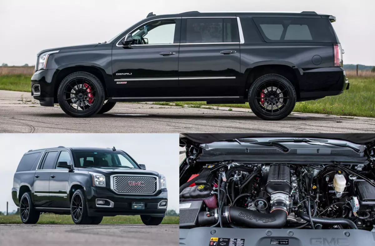 Hennessey Bureau Cadillac Escalade SUV təkmilləşdirilmiş 4349_1