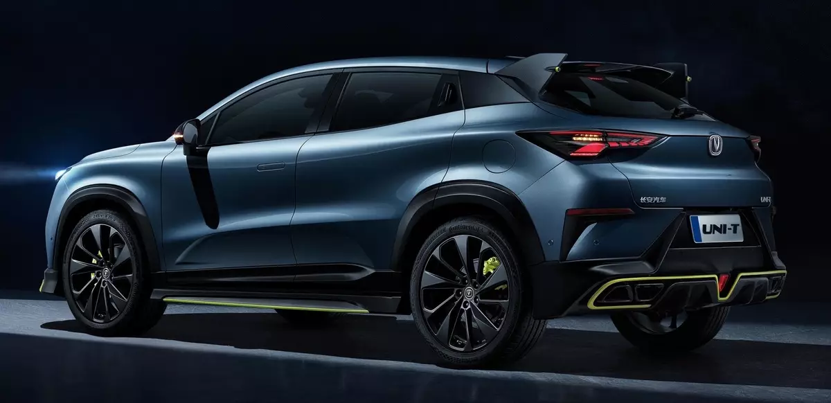 Compact CHANGAN UNI-T adds power in the new version of Sport