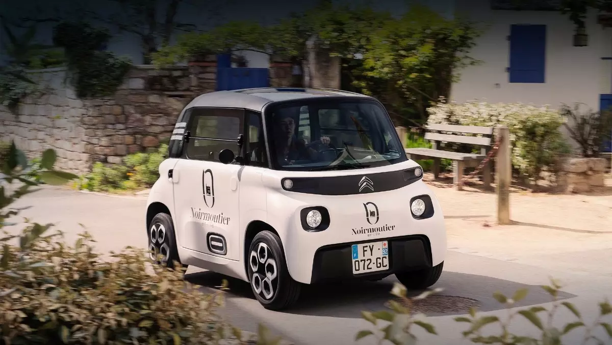 Citroen ami coche eléctrico ten unha versión de carga a miña carga de ami