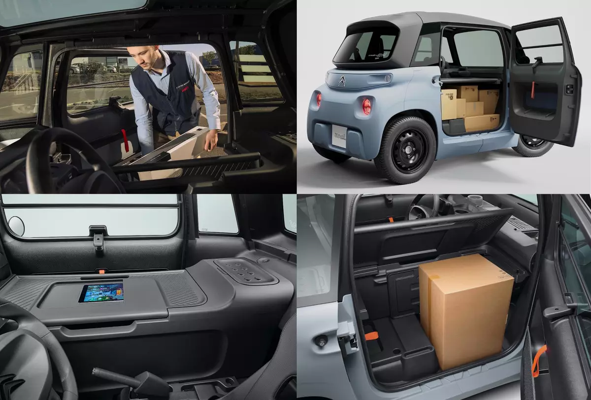 Citroen Ami Electric Car erhielt eine Cargo-Version, meine Ami-Fracht 580_1