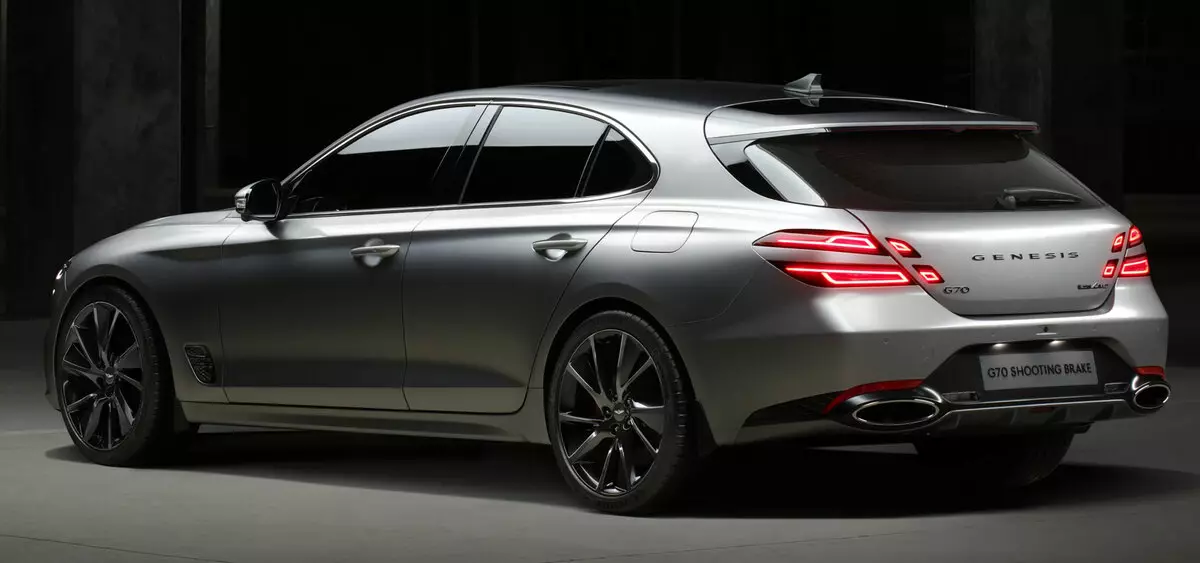 Genesis G70 Shooting Brake sil de fyfde genen wêze yn Jeropa