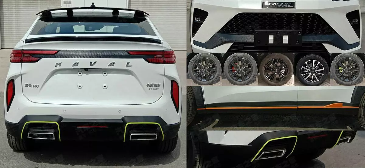 Haval H6 Coupe tau lees paub nyob rau hauv Hev hybrid version