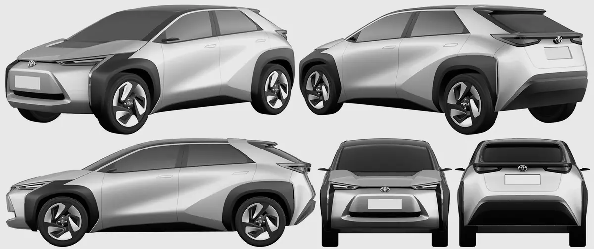 Toyota breveté en Chine Electrocars sur la plate-forme E-TNGA 8044_2