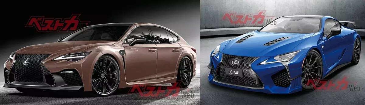 In the fall of Lexus will present the F-models of the new generation 8058_1