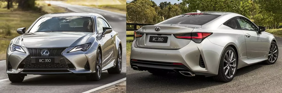 Lexus Rc Imudojuiwọn ati pe o ni ẹya pataki ti laini dudu 8061_2