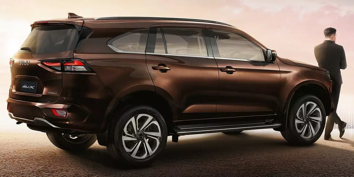 SUV ISUZU MU-X បានប្តូរជំនាន់នៅប្រទេសថៃ