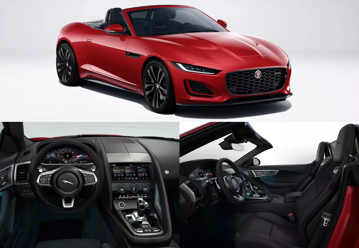 Jaguar F-Type R-Dynamic Black arriverà in Russia con un motore