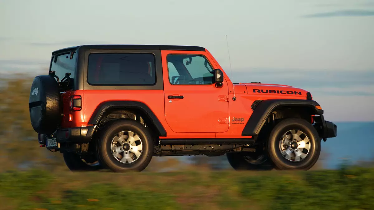 Two-Deurs Jeep Wrangler zal Europa in het voordeel van vijfdeurs verlaten