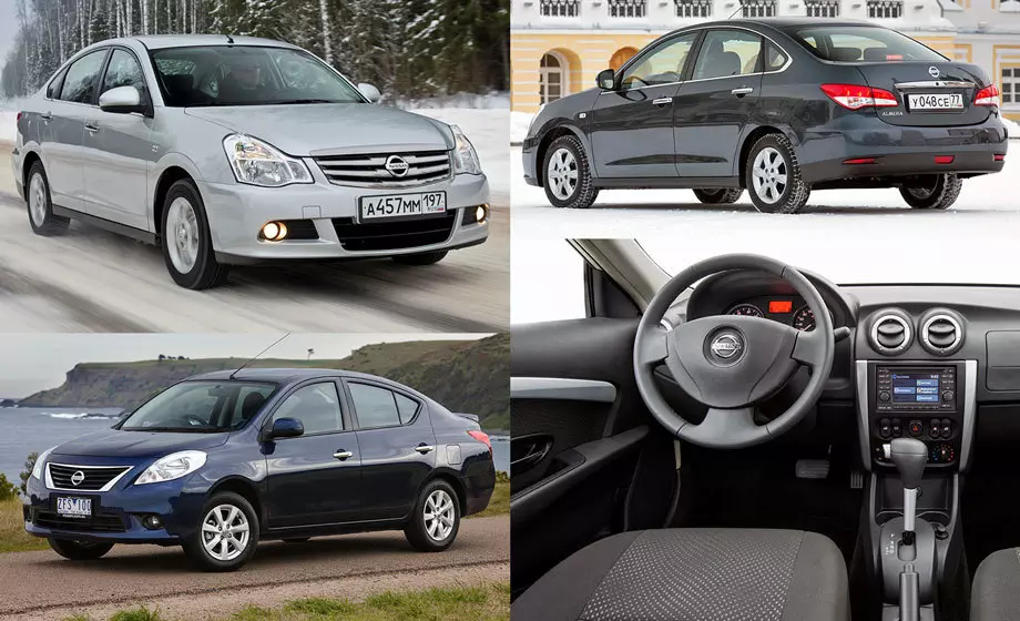 Новы седан Nissan Almera паклаўся на турботройку 9127_5