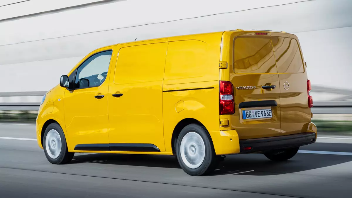 Opel Vivaro-E電気回路は電動機の1つのバージョンを持っています 9198_1