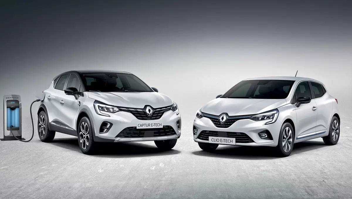 V Belgii, hybridy byly debutovány Renault Clio a Captur E-Tech