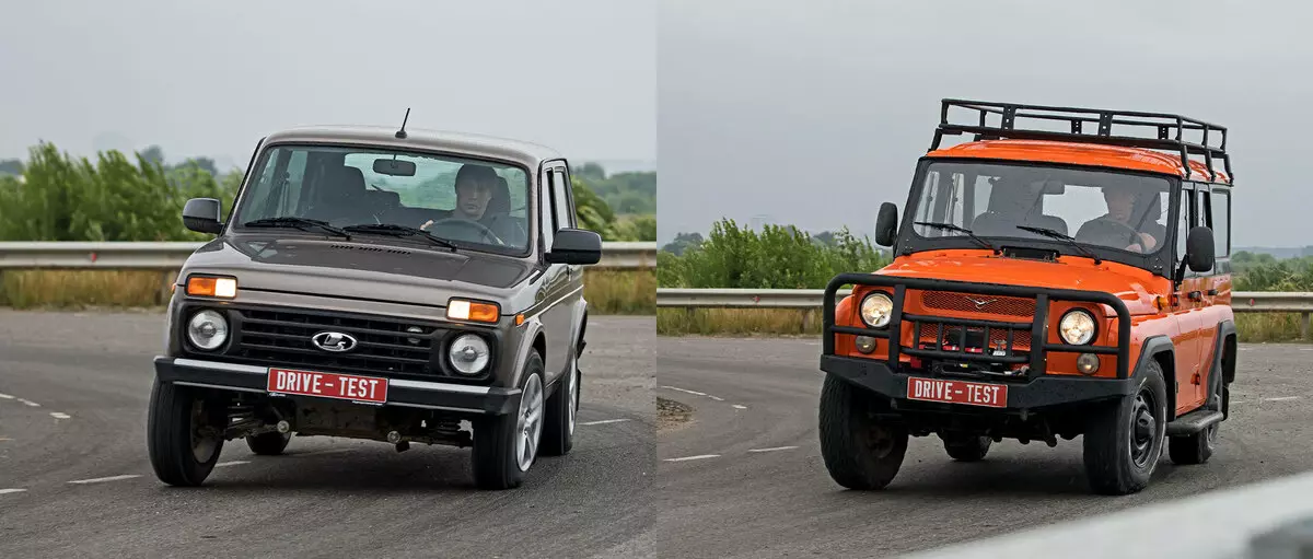 Лада 4x4 болон УАЗ Хантертай өнгөрсөн руу Dive 978_13