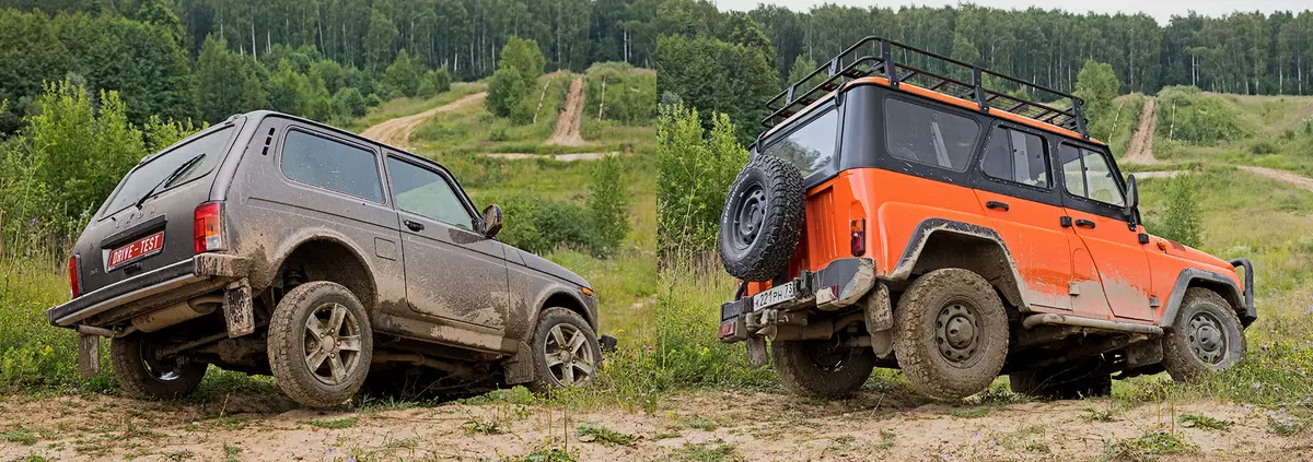 Sukeltaa menneisyyteen Lada 4x4: n ja UAZ Hunterin kanssa 978_17