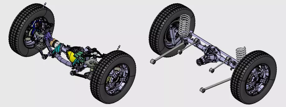 Лада 4x4 болон УАЗ Хантертай өнгөрсөн руу Dive 978_27