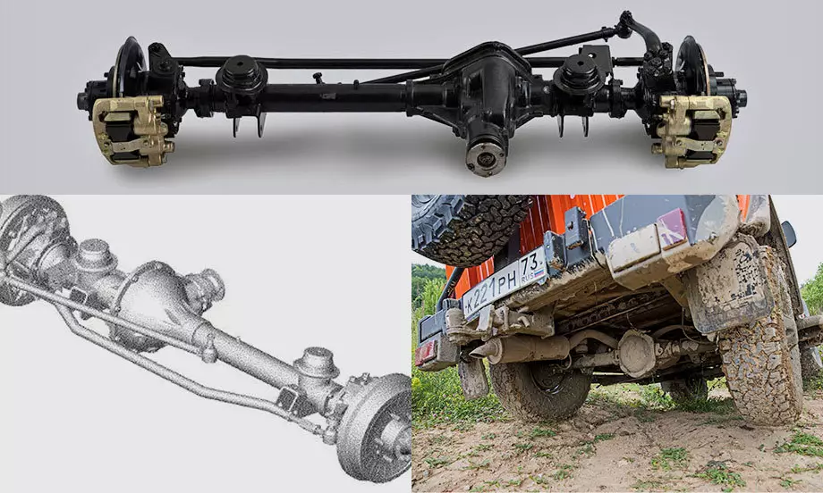 Лада 4x4 болон УАЗ Хантертай өнгөрсөн руу Dive 978_35